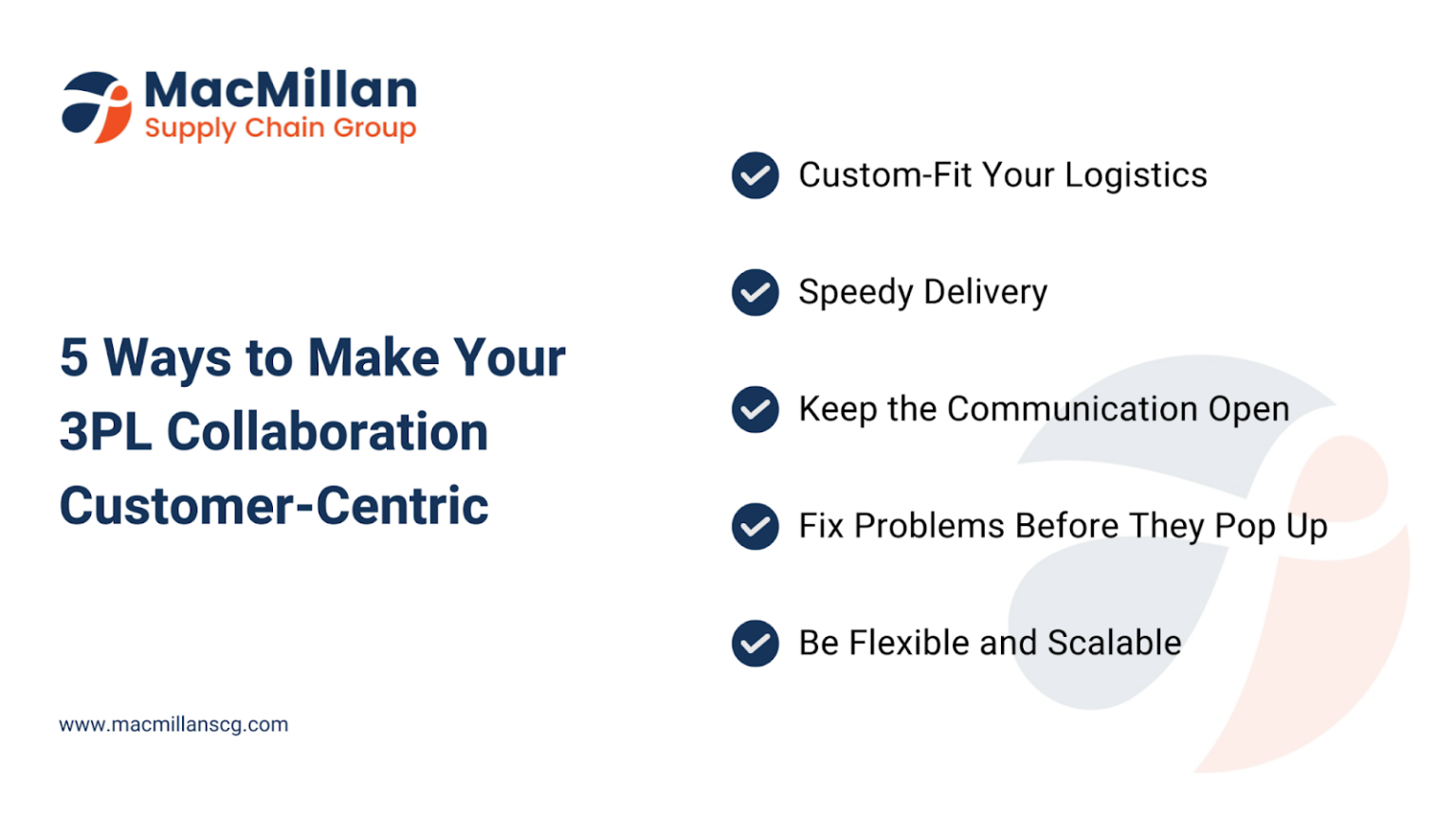 How You Can Enhance Customer Support Through 3PL Collaboration - Macmillan